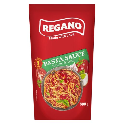 Regano Pasta Sauce Tomato & Basil 300g | PnP