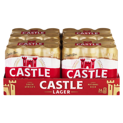 Castle Lager Local Beer 24 x 500ml | Smart Price Specials | PnP Home
