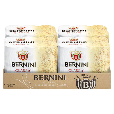 Bernini Classic Cans 24 x 250ml | PnP