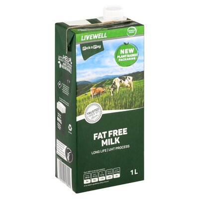 PnP Live Well UHT Fat Free Milk 1L | Smart Price Specials | PnP Home