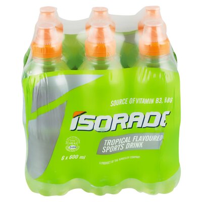 Kingsley Isorade Tropical Flavoured Sports Drink 6 x 600ml | PnP