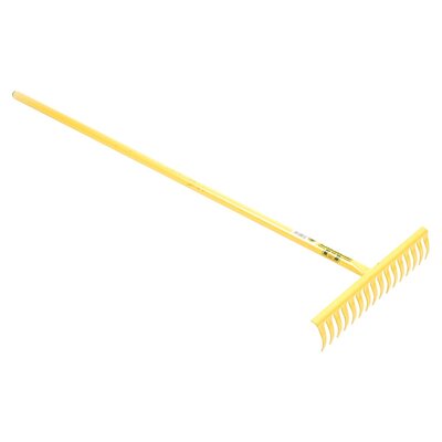 Lasher 16ft Garden Rake Yellow | PnP