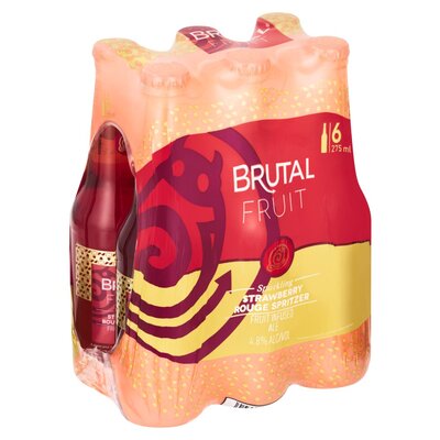 Brutal Fruit Strawberry Rouge Can 6 x 500ml | PnP