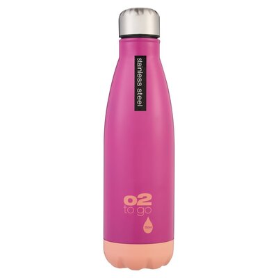 O2 Assorted Bottle Splatter Stainless Steel 750ml | Smart Price ...