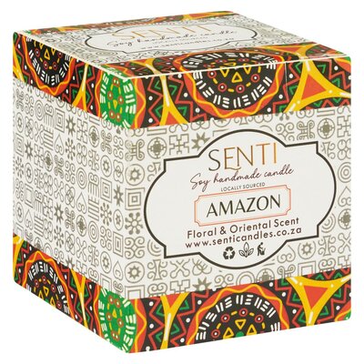 Senti Candles Amazon Soy Wax Candle 400g | PnP