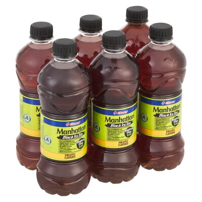Manhattan Ice Tea Pineapple 500ml x 6 | PnP