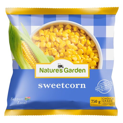 Natures Garden Frozen Sweetcorn 750g | PnP