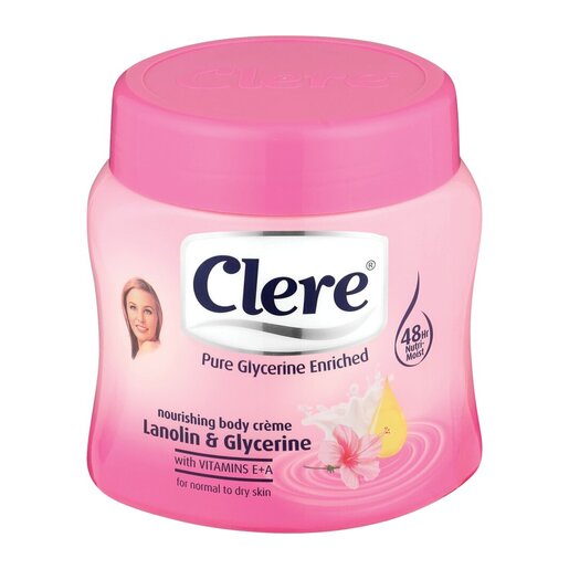 Clere Body Creme Glycerine Lanolin 500ml | Smart Price Specials | PnP Home