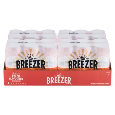 Breezer Peach 24 x 440ml | PnP