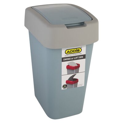 Addis Swing Or Lift Bin Bluegrey 25L | PnP
