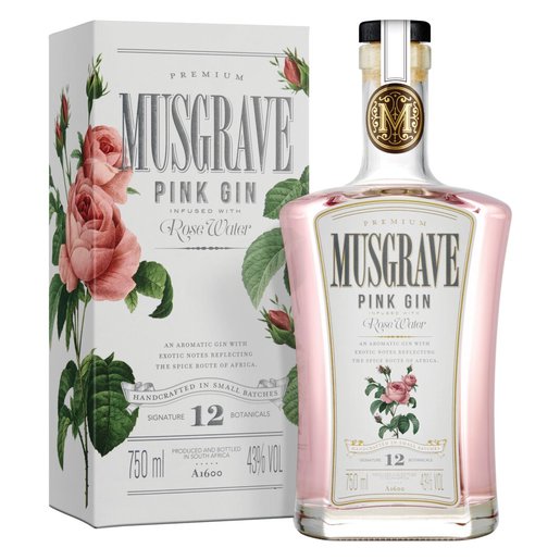 Musgrave Pink Gin 750ml x 6 | PnP