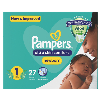 Pampers Premium Care Newborn Size 1 Carry Pack 34 Pack | PnP