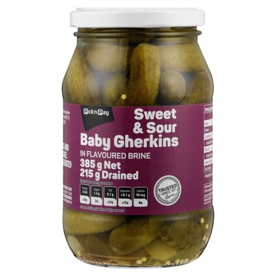Miami Sweet & Tangy Gherkins 380g | PnP