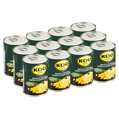 Koo Whole Kernel Corn 410g x 12 | PnP