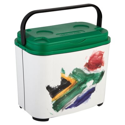Leisure-quip Sa Flag Black & White 10L Cooler Box | Smart Price ...