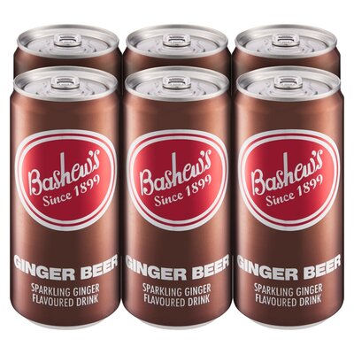 Bashews Ginger Beer Sparkling Drink 6 x 300ml | PnP