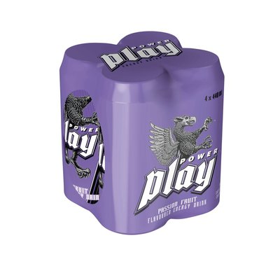 Power Play Energy Drink Passion Punch 4 x 440ml | PnP