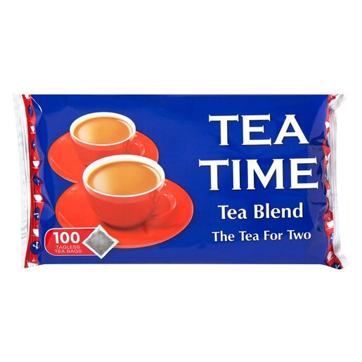Tea Time Black Tea Bags 100 Pack | PnP