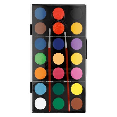 Pritt 21 Watercolours Paint & Brush Set | PnP