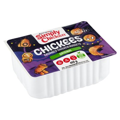 Rainbow Simply Chicken Into The Galaxy Chickees Crumbed Chicken Nuggets ...