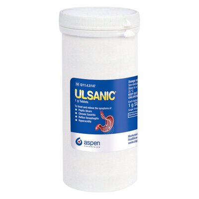 Ulsanic 1g Tab 20ea | PnP