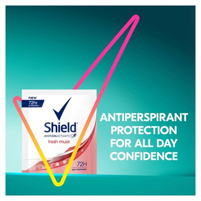Shield Female Deodorant Sachet Musk 50ml | PnP