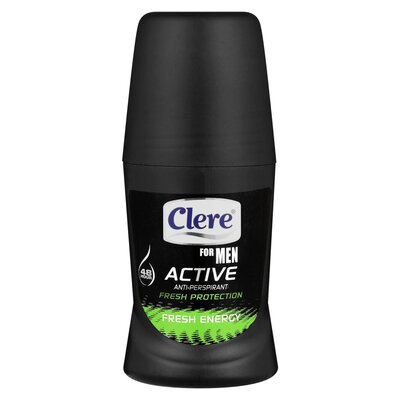 Clere for Men Roll On Deo Fresh Energy 50ml | PnP