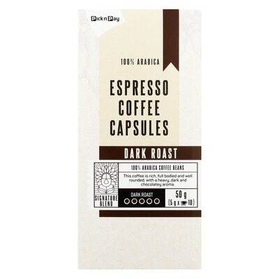 PnP Coffee Caps No3 Strong 10 x 50g | PnP