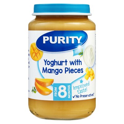 Purity Jar Yoghurt & Mango 200ml from 8 Months | PnP
