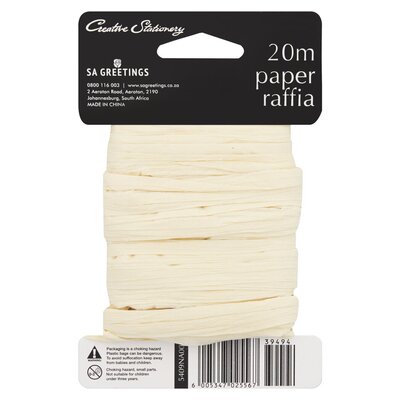 Creative Paper Raffia on Card | PnP