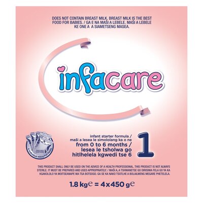 Infacare Milk Formula 1 1.8kg | PnP