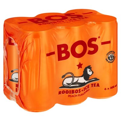 BOS Lemon Rooibos Ice Tea 300ml x 6 | PnP