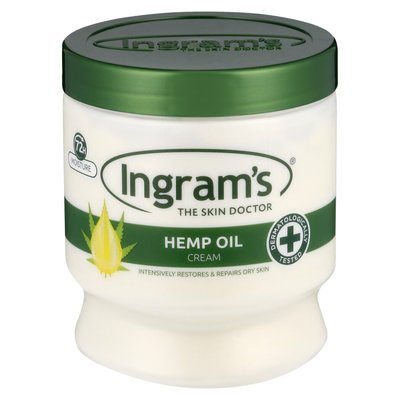Ingram's Body Cream Hemp Oil 450ml x 1200 | PnP