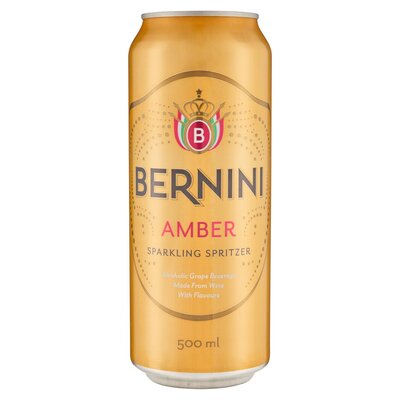 Bernini Amber Cans 12 x 500ml | PnP