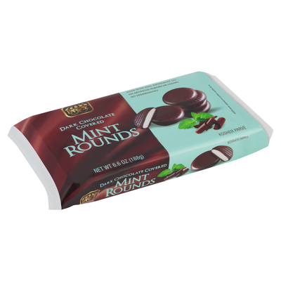 Paskesz Dark Chocolate Covered Mint Rounds 188g | PnP
