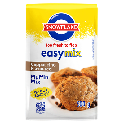 Snowflake Easy Mix Cappuccino Muffin Mix 500g | PnP