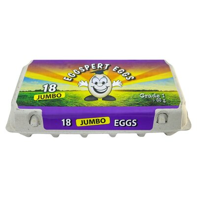 Eggspert Jumbo Eggs 18 Pack | PnP