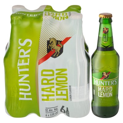 Hunters Hard Lemon NRB 6 x 330ml | PnP