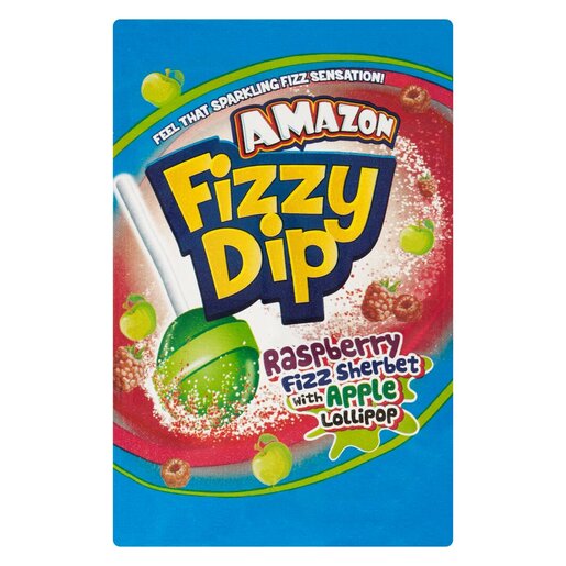 Amazon Raspberry Fizzy Dip Lolipop 54g | PnP