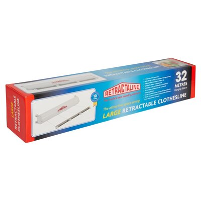 Retractaline Retractable Washline Large 4 lines x 8m | Smart Price ...
