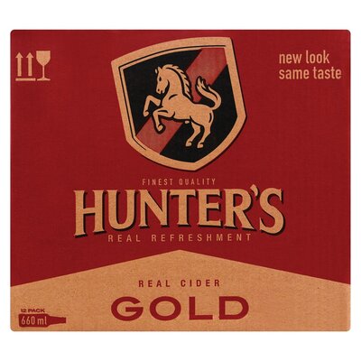 Hunters Gold Bottle + Deposit 12 x 660ml | PnP