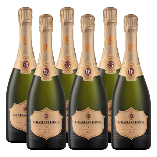 Graham Beck Brut Rose Vintage Pinot Noir 750ml x 6 | Smart Price ...