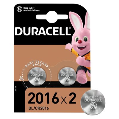 Duracell 2016 Lithium Coin Battery 2 Pack | PnP