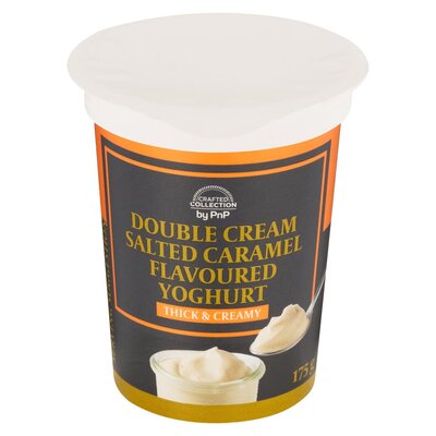 Crafted Collection Double Cream Salted Caramel Yoghurt 175g | PnP