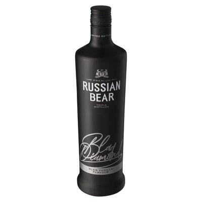 Russian Bear Blaq Vanilla Vodka 750ml | PnP