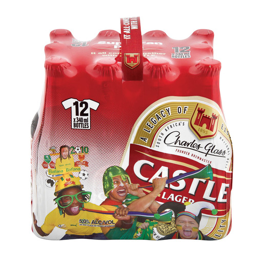 Castle Lager Bottle NRB 12 x 340ml | PnP