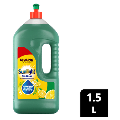 Sunlight Regular Degreasing Dishwashing Liquid Detergent Refill 750ml | PnP