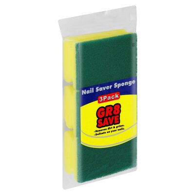 GR8 Save Nail Saver Sponges 3 Pack | PnP