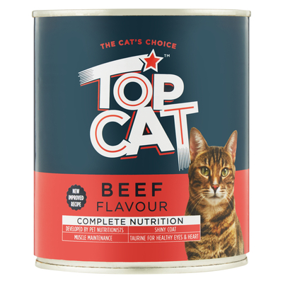 Top Cat Meatloaf Beef Flavour Cat Food 800g | PnP
