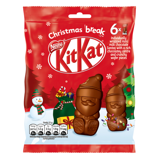 Nestle KitKat Pouch Santa 66g | PnP